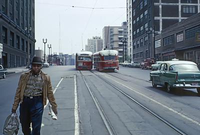 Historic streetcars of St. Louis