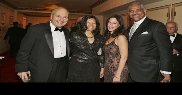 Tom Reeves, Hazel Donald, Kathy Reeves, Arnold Donald