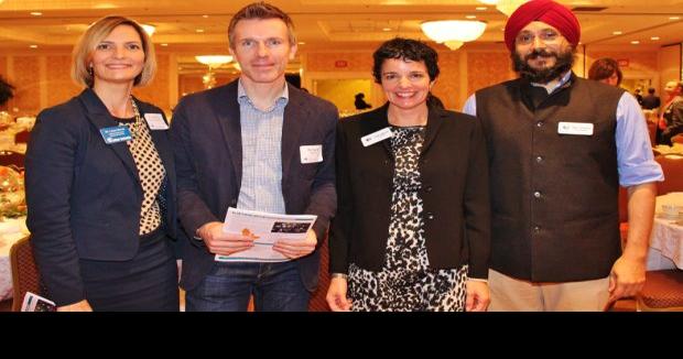 Dr. Laura Brock, Richard and Julie LaBonte, Rajir Chhatwal