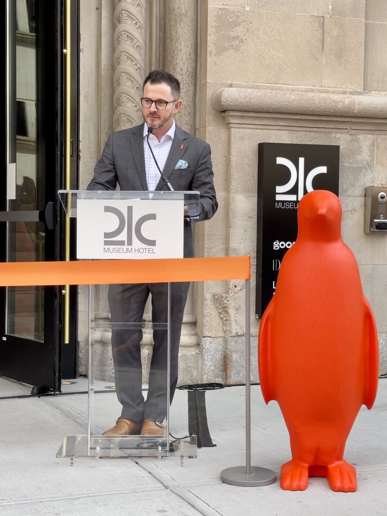 Inside 21c Museum Hotel St. Louis, offering art and cuisine