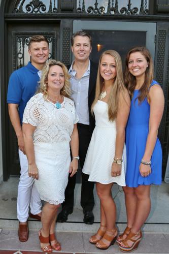 Landon, Lisa, Doug, Sydney and Reagan Pitt