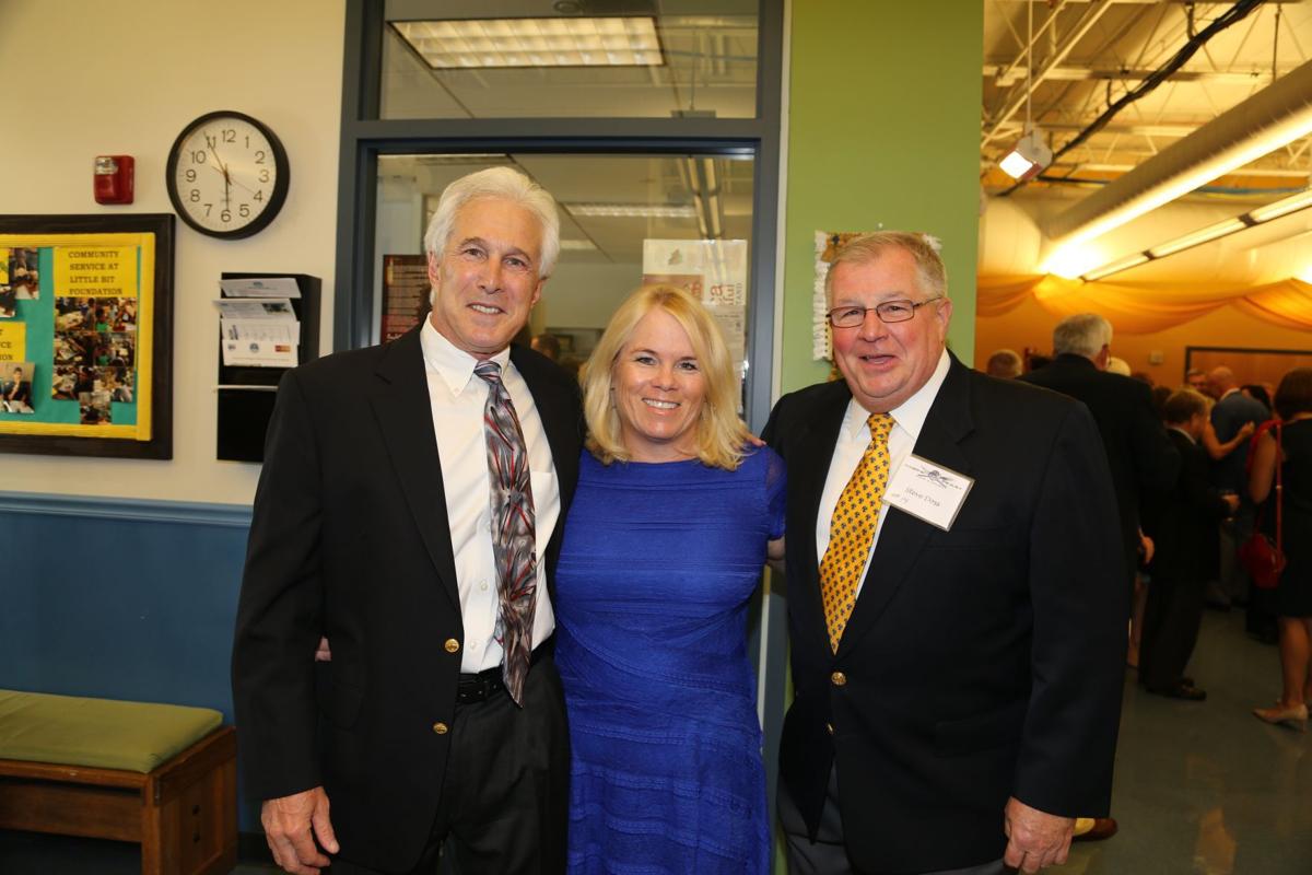 Chris and Beth Kemph, Steve Doss Chairman of the Board