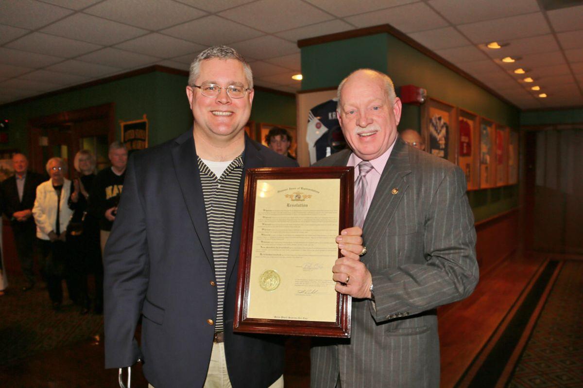 Major Jason Frei honored by Bill Otto State Representative