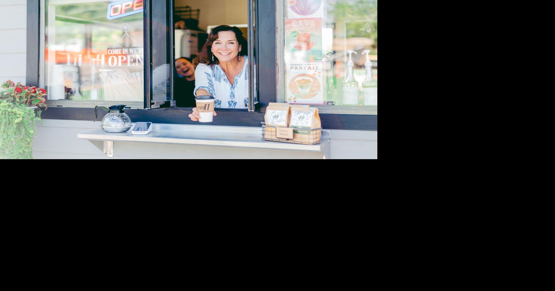 Drive-thru coffee shop Exit 11 debuts new Brentwood location