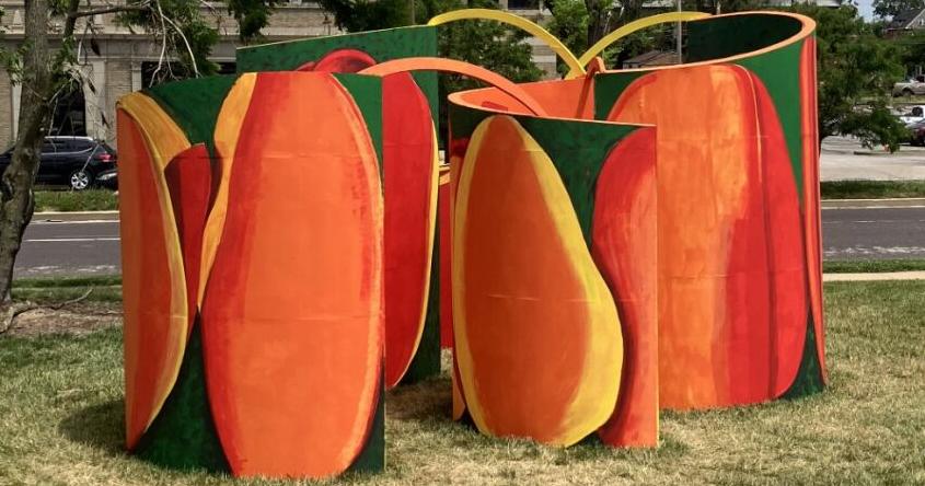 Roger Feldman art in St. Louis' Delmar Maker District