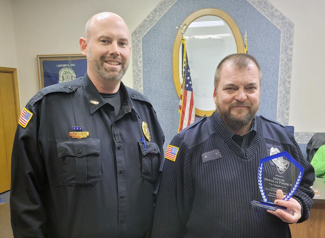 Officer honored for 30 years with city | News | ladysmithnews.com