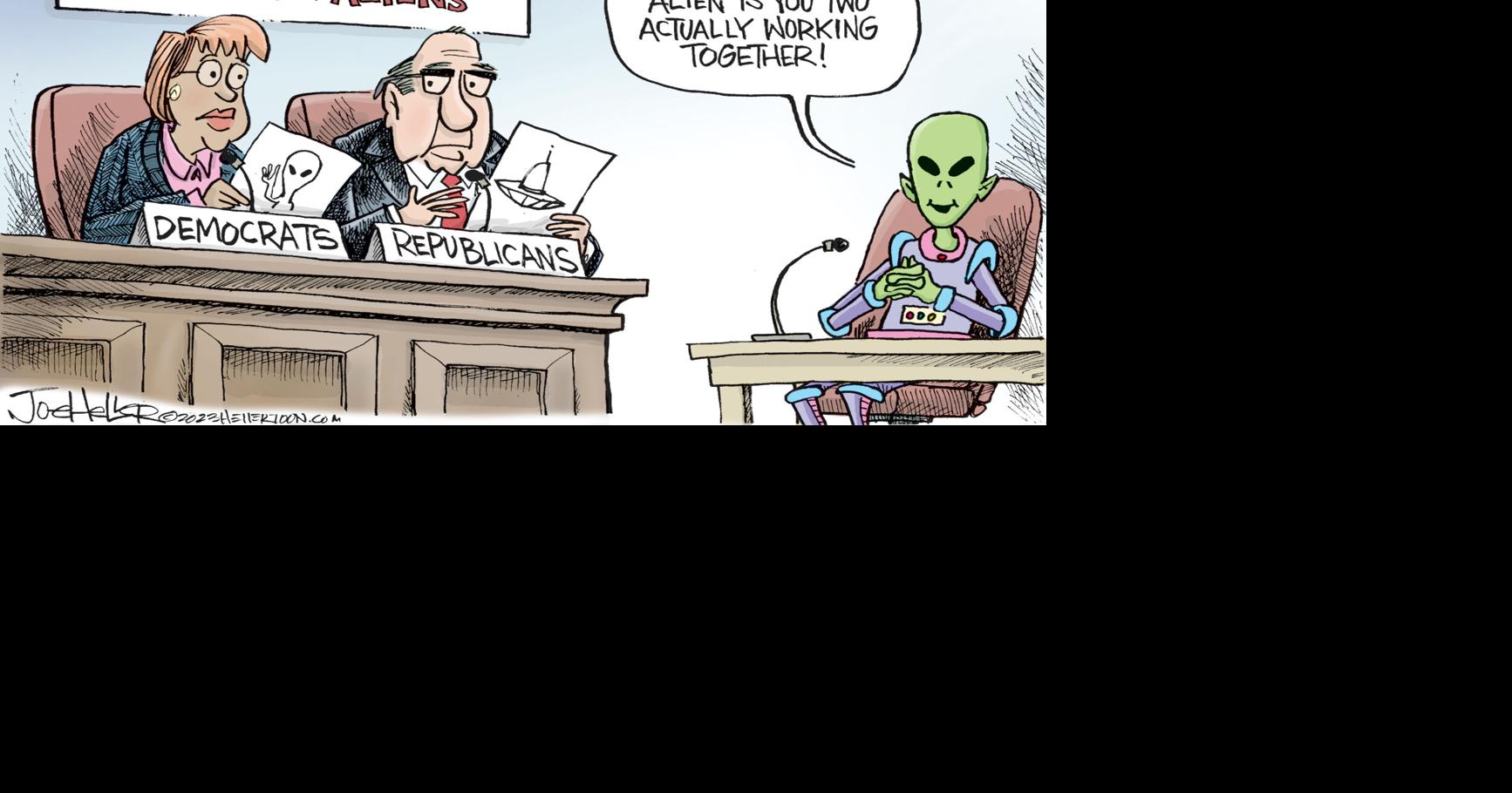 UFOs and aliens | Editorial Cartoons | ladysmithnews.com