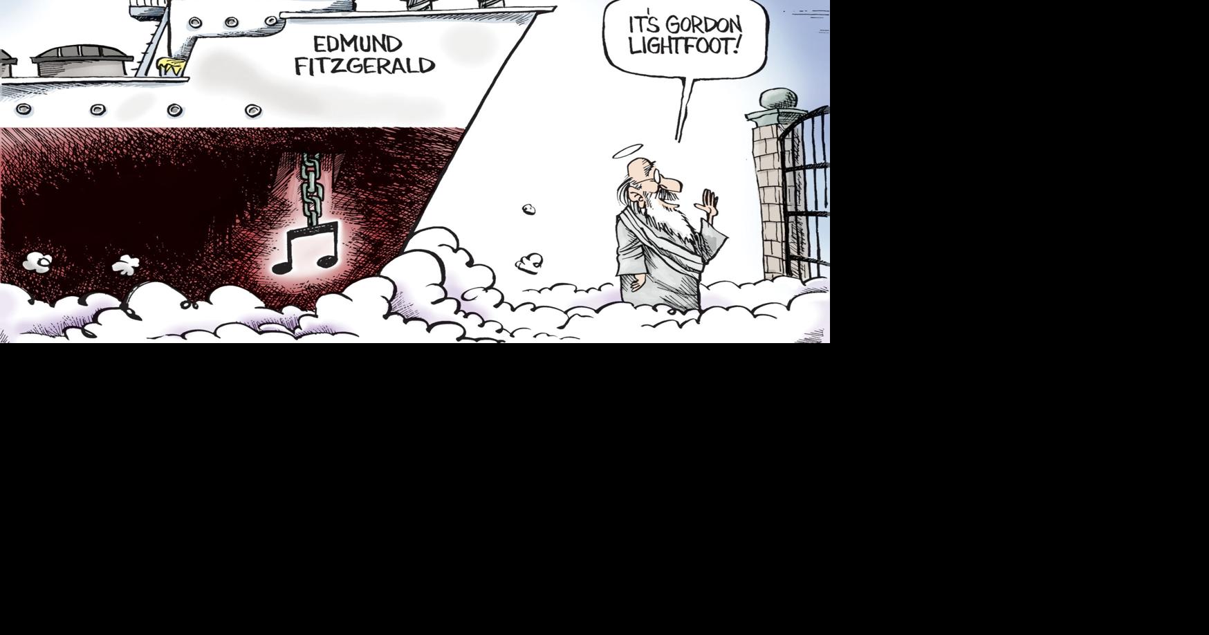 Gordon Lightfoot | Editorial Cartoons | ladysmithnews.com