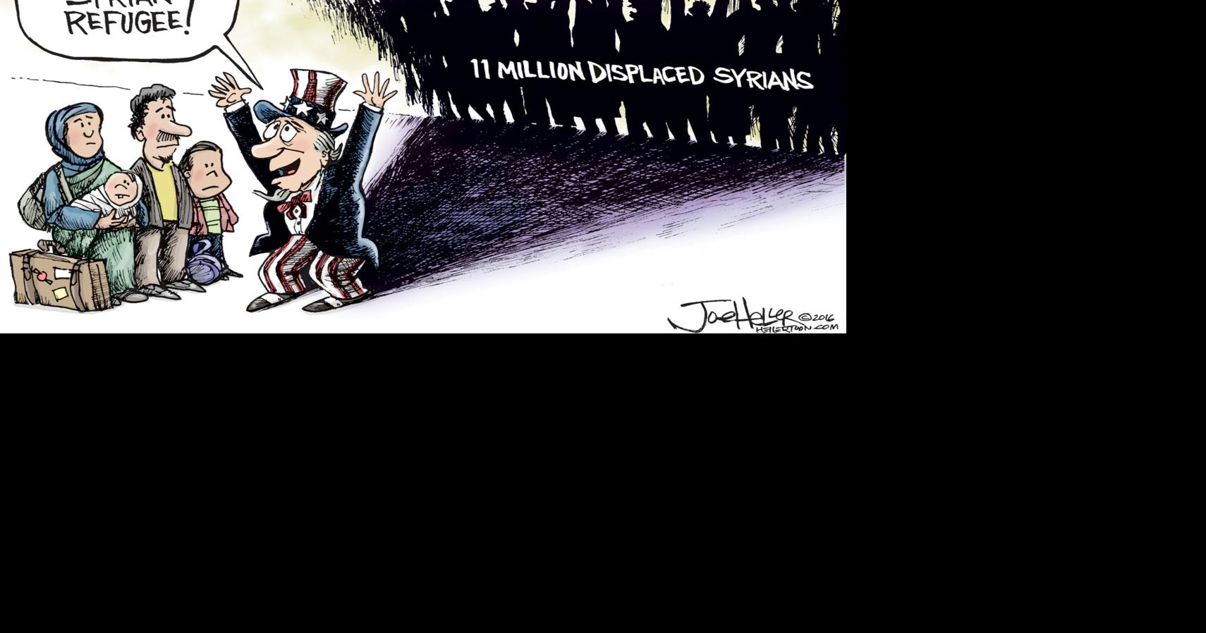 Syrian refugees | Editorial Cartoons | ladysmithnews.com