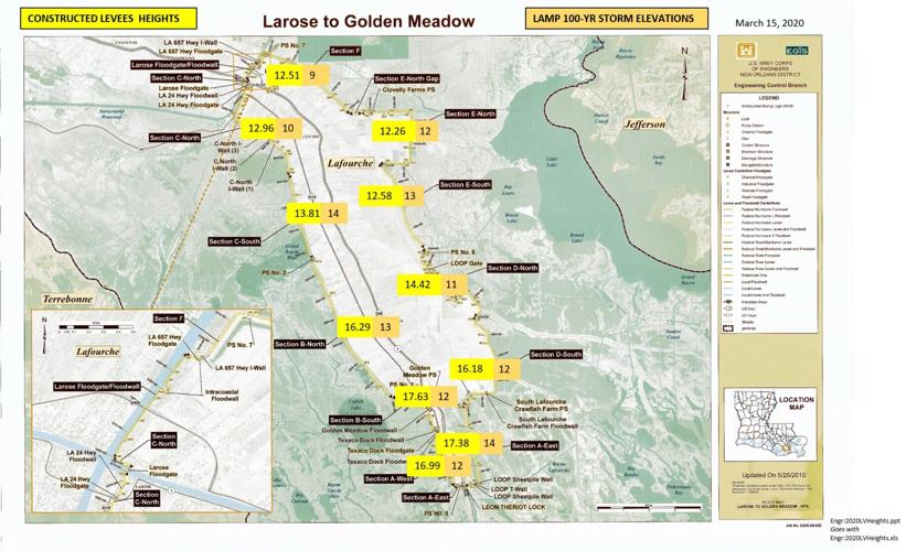 Maps show success of South Lafourche Ring Levee System | Lafourche ...