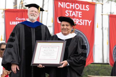 Local Attorney Henry Lafont Jr Accepts Honorary Nicholls State ...