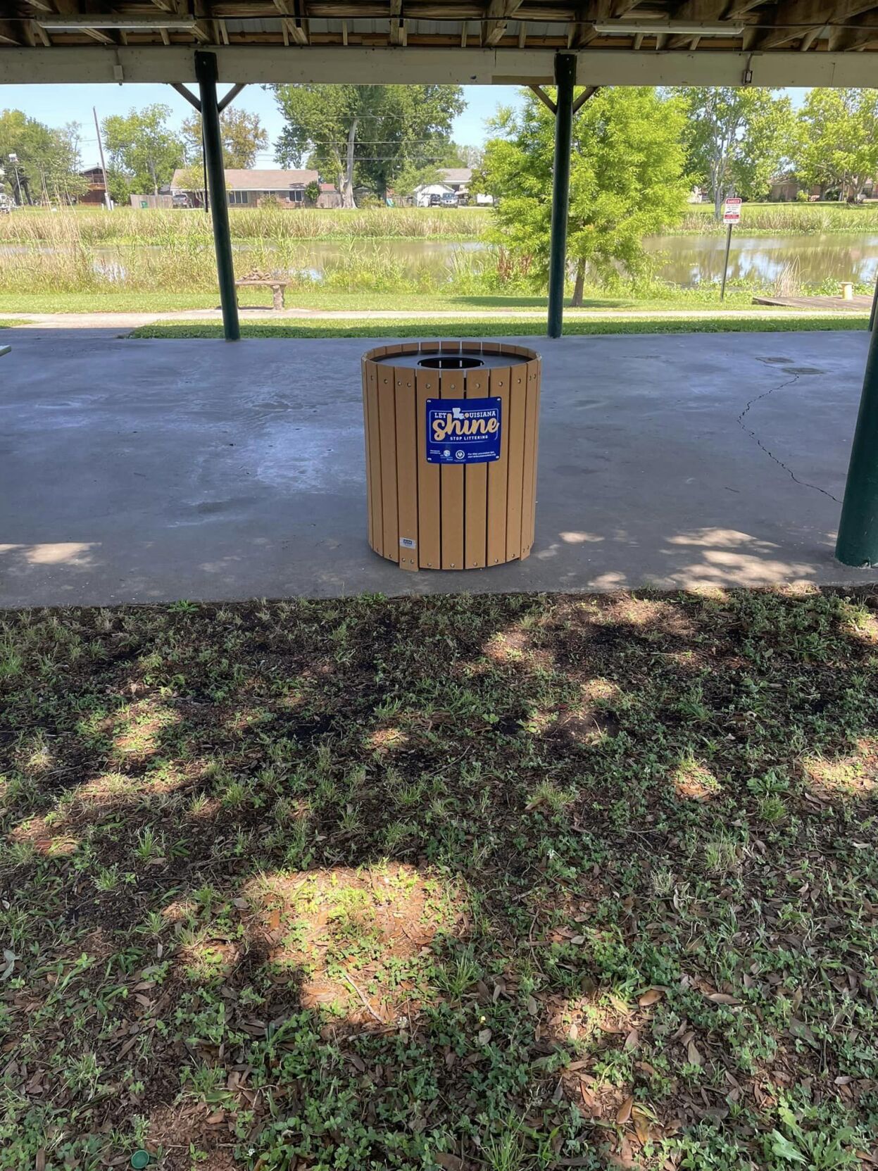 Lockport Bayouside Park receives new trash receptacles with Keep ...