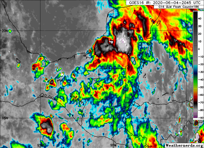 New Hurricane Center track for Cristobal shows timing of forecasted ...