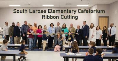 South Larose Elementary cuts ribbon on new cafetorium | Local School ...