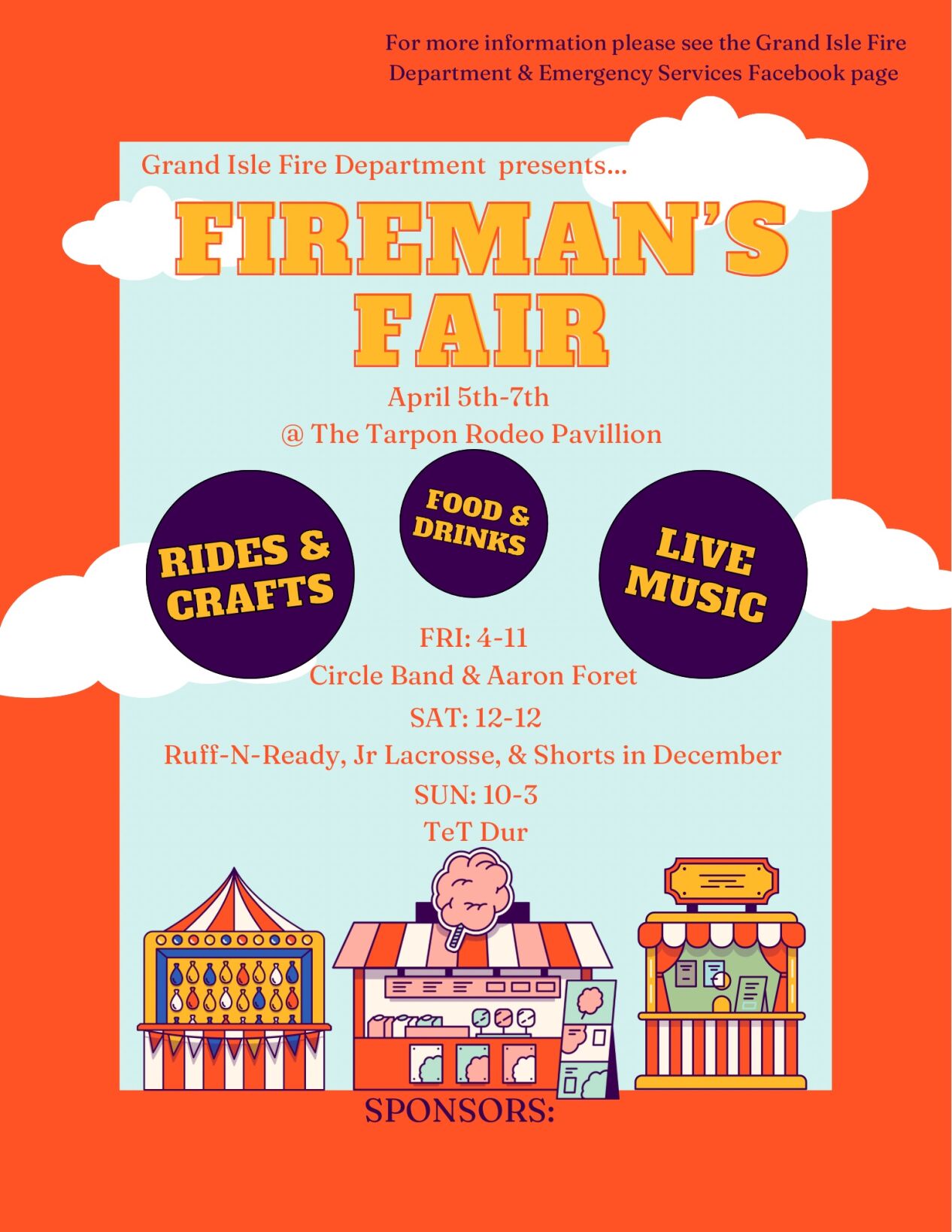 Grand Isle Fire Department to host Fireman’s Fair | Announcements ...