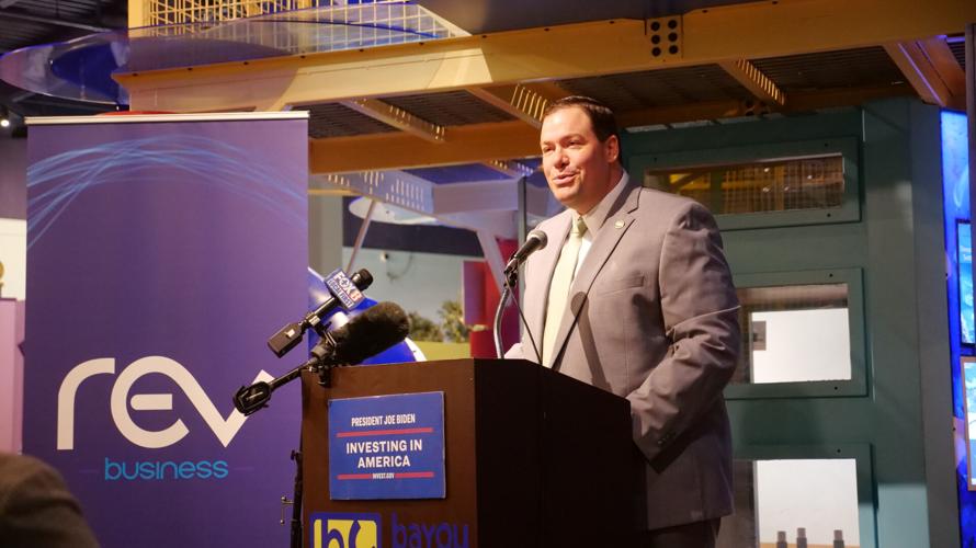 REV Celebrates Lafourche Crossing GUMBO Project with Gov. Edwards ...