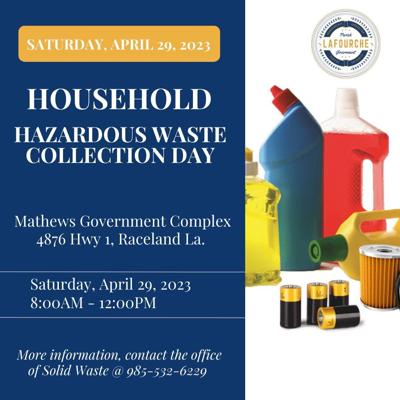 Household Hazardous Waste Collection Day | Local News ...