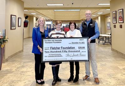 Fletcher has been granted a $250,000 donation to establish endowed scholarships in memorial ...