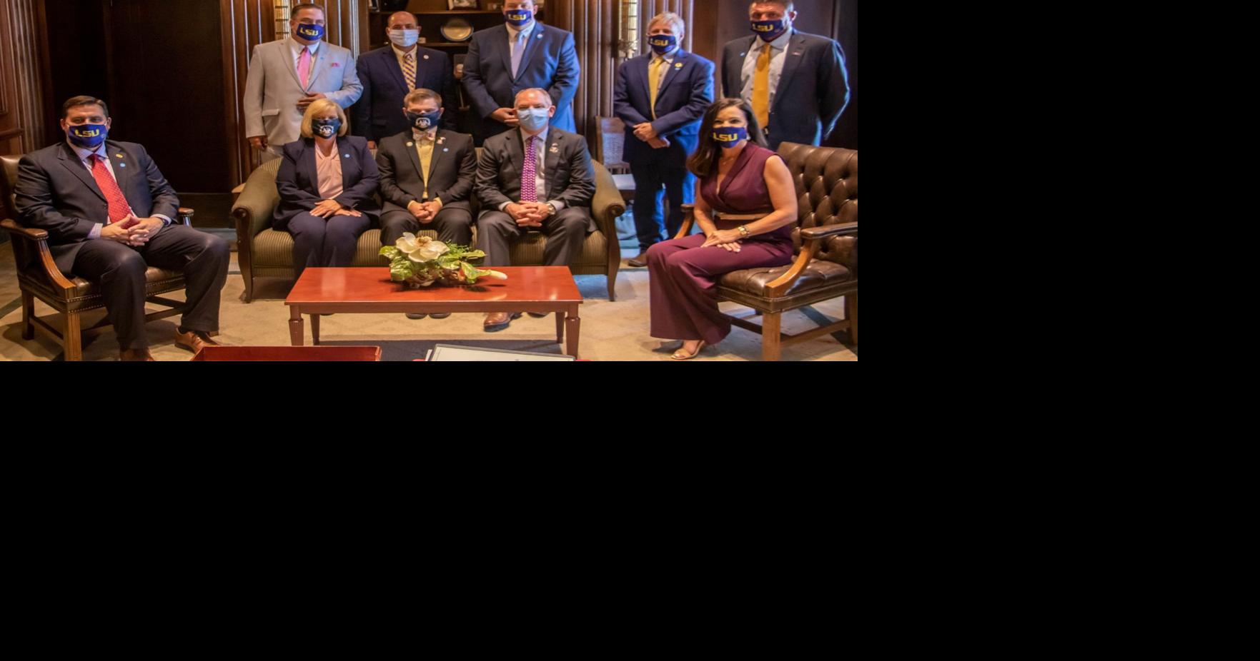 Governor Edwards honors late-Rep. Bagala, his family as he signs Bagala ...