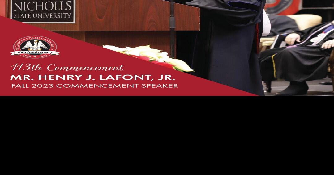 Nicholls State University Celebrates Success at Fall 2023 Graduation ...