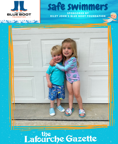 Blue Boot Foundation presents Safe Swimmers Georgia and Gentry | Safe ...