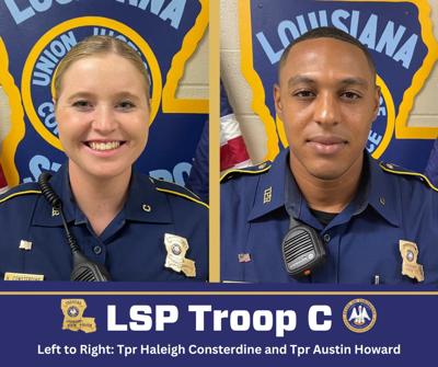 Troop C welcomes 2 new troopers | Local News | lafourchegazette.com