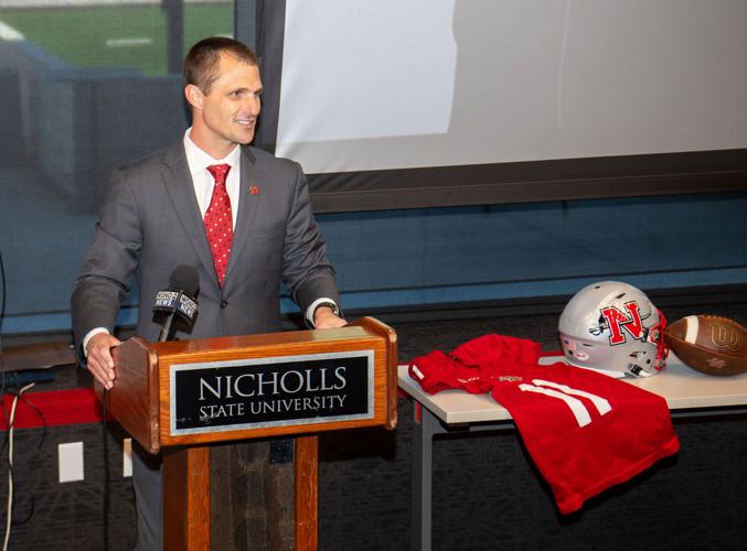 GALLERY: Nicholls New Football Coach Press Conference | Local News ...