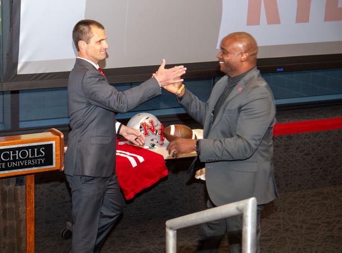 GALLERY: Nicholls New Football Coach Press Conference | Local News ...