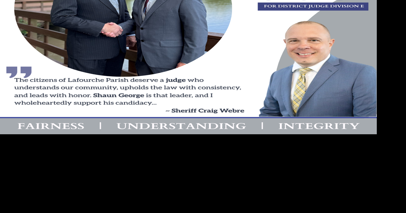 Sheriff and District Attorney Endorse Shaun George for 17th Judicial ...