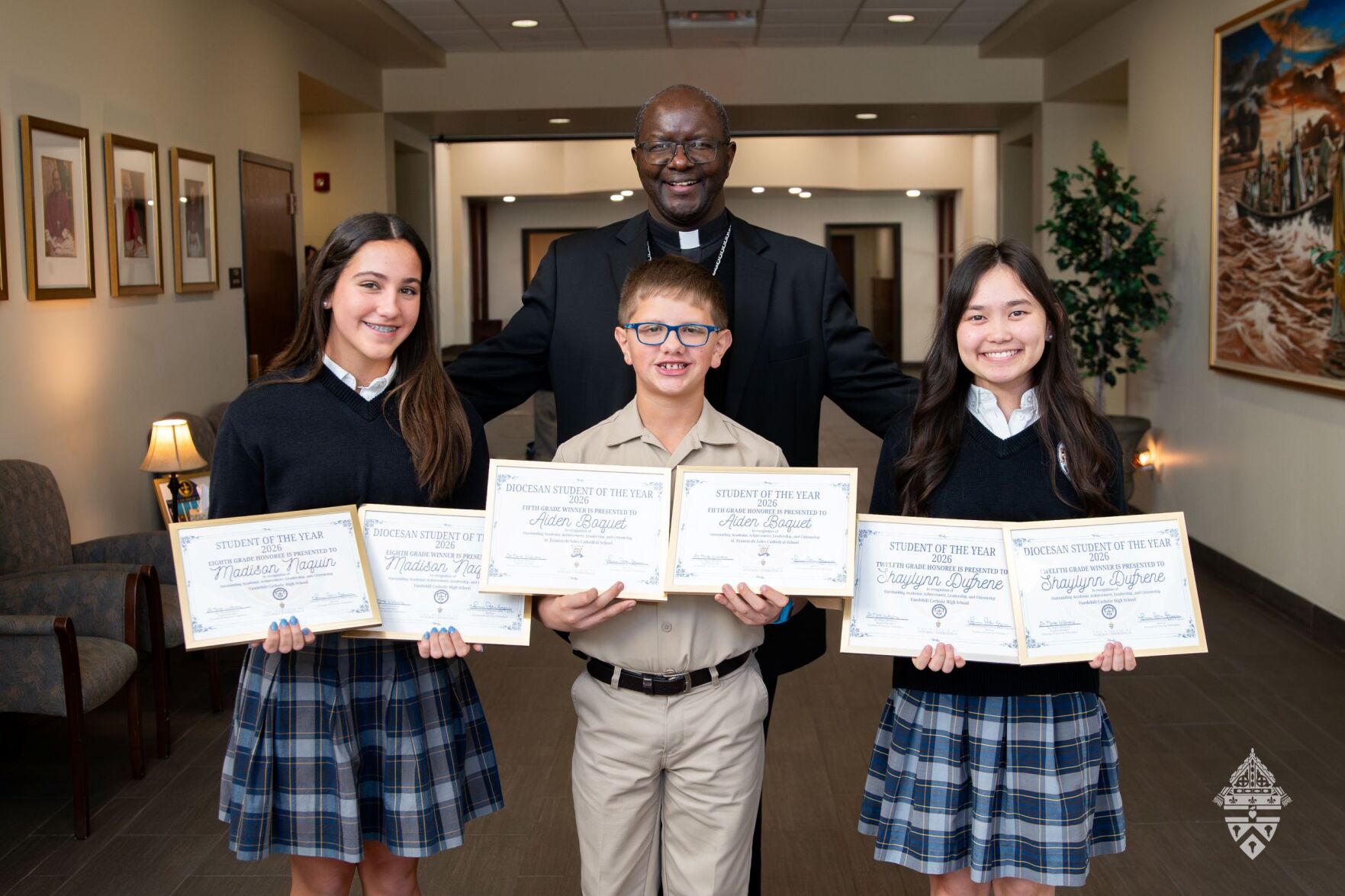 Students Of The Year Announced By The Diocese Of Houma-Thibodaux ...