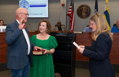 Harang Sworn In as District B Councilman; Council Approves Six ...
