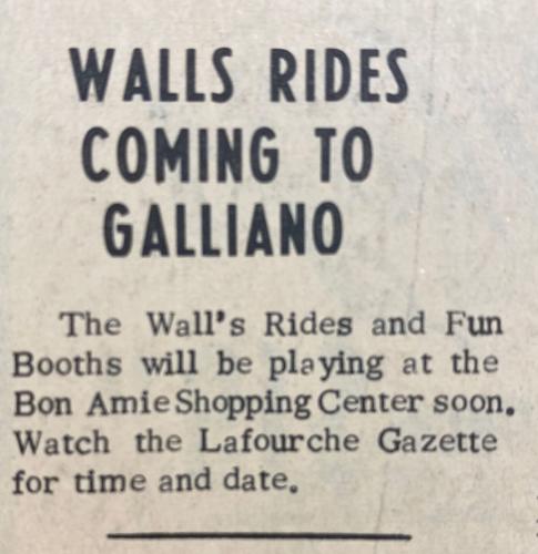 Back in the Day - November 5, 1969 | Lafourche Strong ...