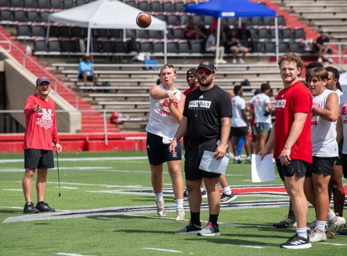 GALLERY: Pro Football Camp at NSU | Nicholls State University ...