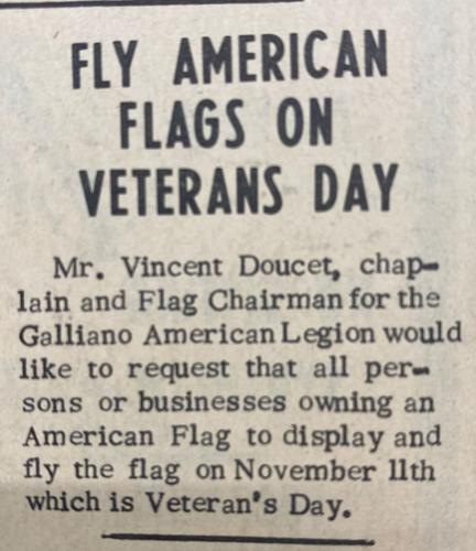 Back in the Day - November 5, 1969 | Lafourche Strong ...