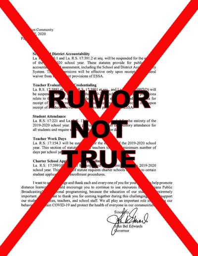 RUMOR CONTROL: No, the letter you saw on Facebook does not mean class ...