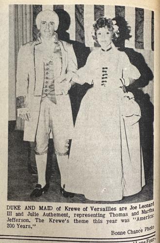 CARNIVAL BLAST FROM THE PAST: Lafourche's 1976 Mardi Gras | Local News ...