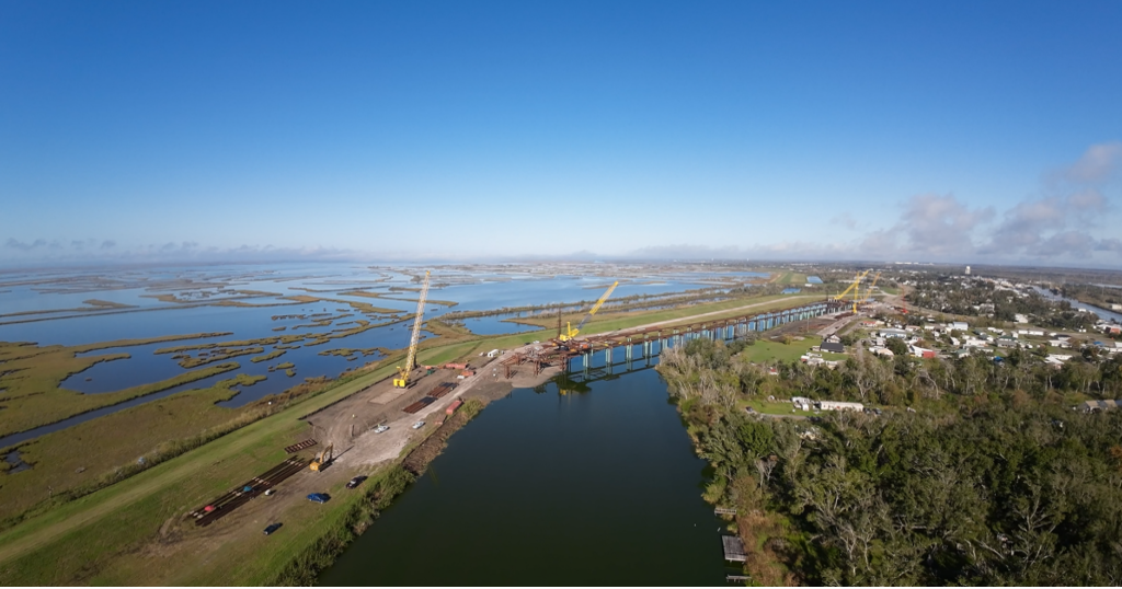 UPDATE: LA 1 Project advances with Levee Crossing Site Work in Golden ...