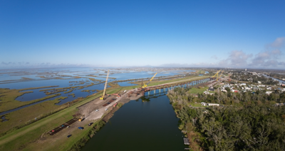 UPDATE: LA 1 Project advances with Levee Crossing Site Work in Golden ...