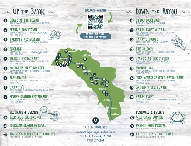 Newly Refreshed Cajun Bayou Food Trail Launches with Three New ...