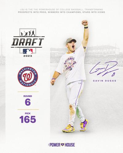 Dugas drafted by Washington Nationals | Local News | lafourchegazette.com