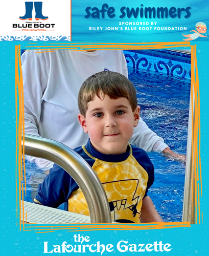Blue Boot Foundation features Safe Swimmer Dallas Foret | Safe Swimmers ...