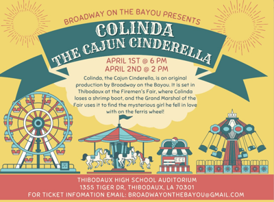 Broadway on the Bayou to Enchant Audience with Colinda: The Cajun ...