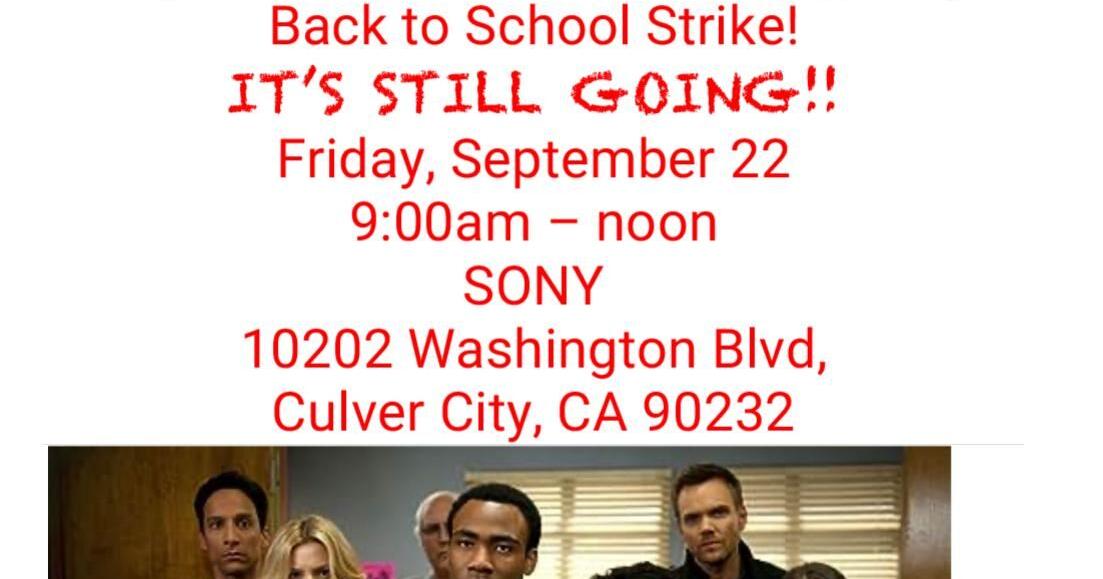 LMU Back to School Strike Flyer | | laloyolan.com