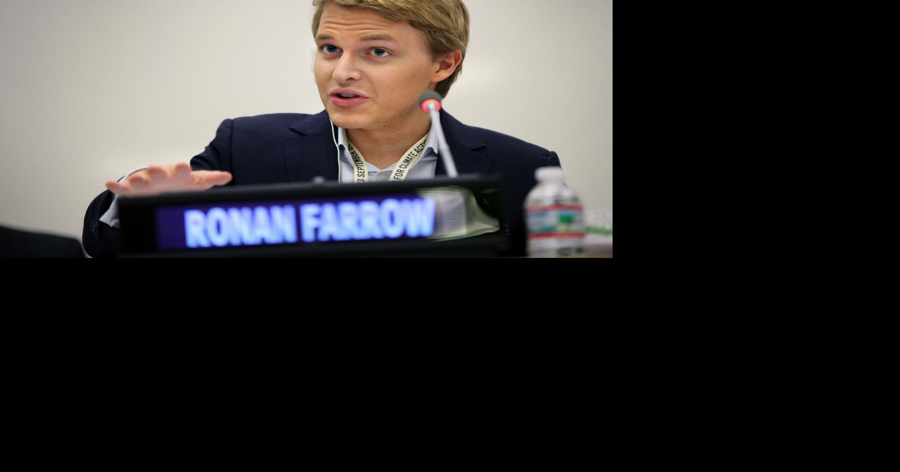 BREAKING: Ronan Farrow and Shane Martin to speak at commencement | News ...