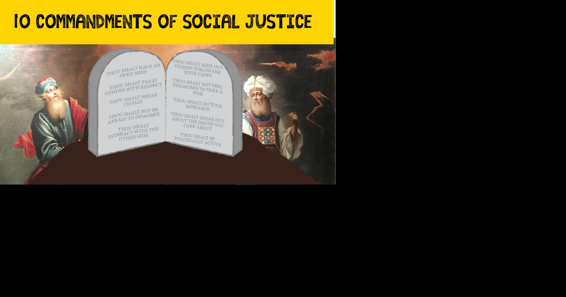 10 Commandments of Social Justice Advocacy | Social Justice | laloyolan.com