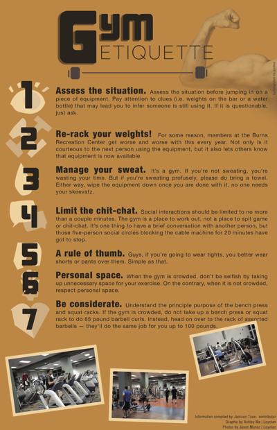 Gym Etiquette | Sports | laloyolan.com