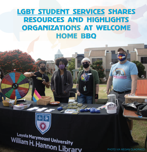 LGBT Student Services hosts ‘welcome home’ barbecue for students and ...