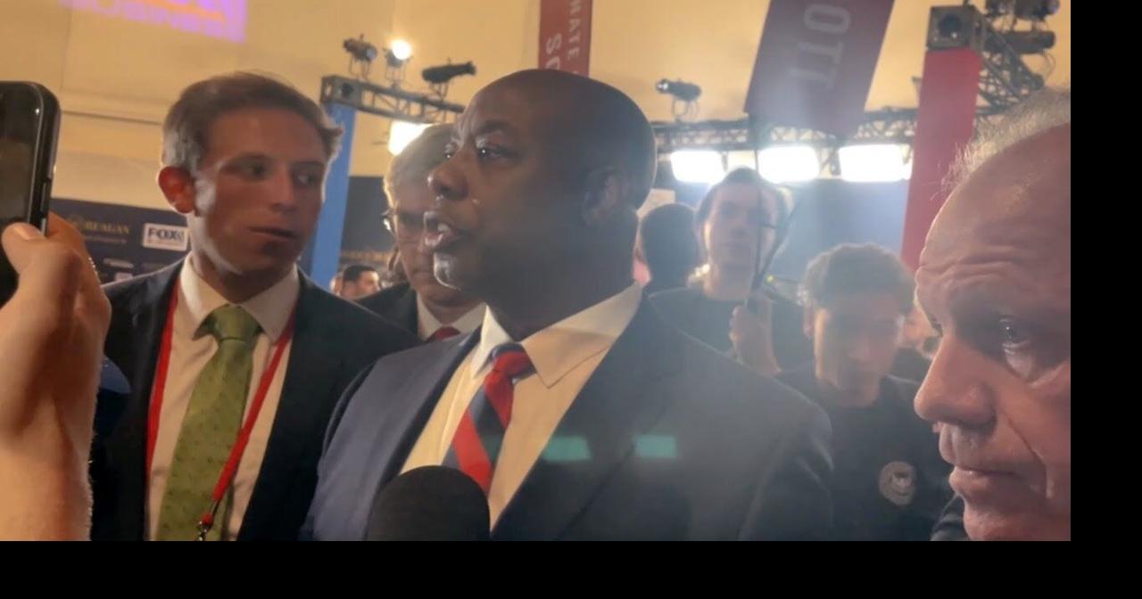 Tim Scott on conservative voices on college campuses | E2024 ...