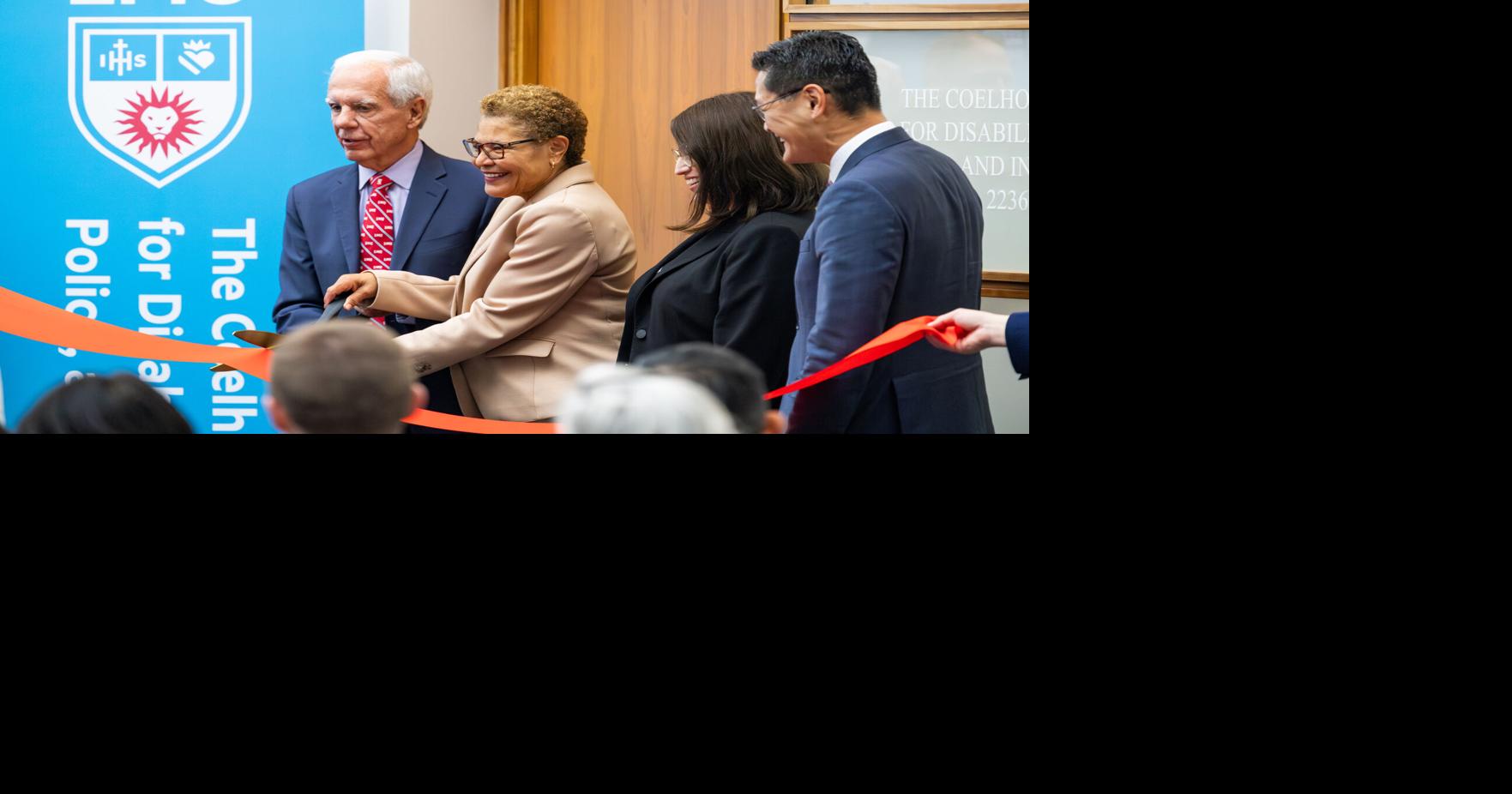 Coelho Center for Disability Law, Policy and Innovation ribbon cutting ...