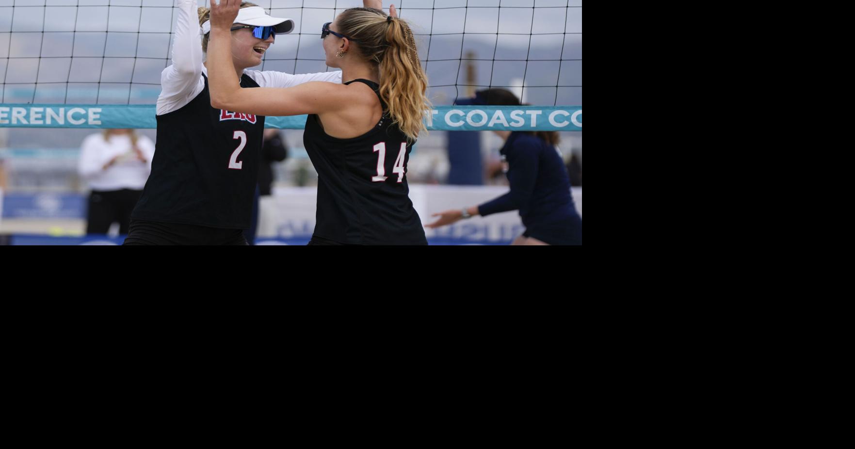 No slowing down: LMU beach volleyball strikes victory at WCC ...